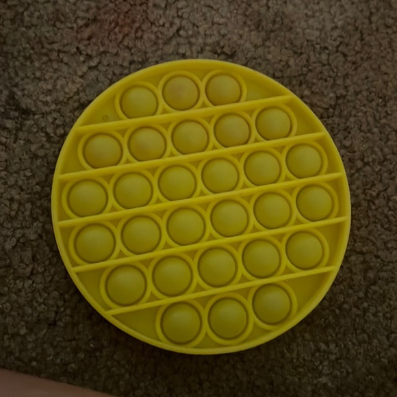 Toys | Yellow Round Pop It | Poshmark